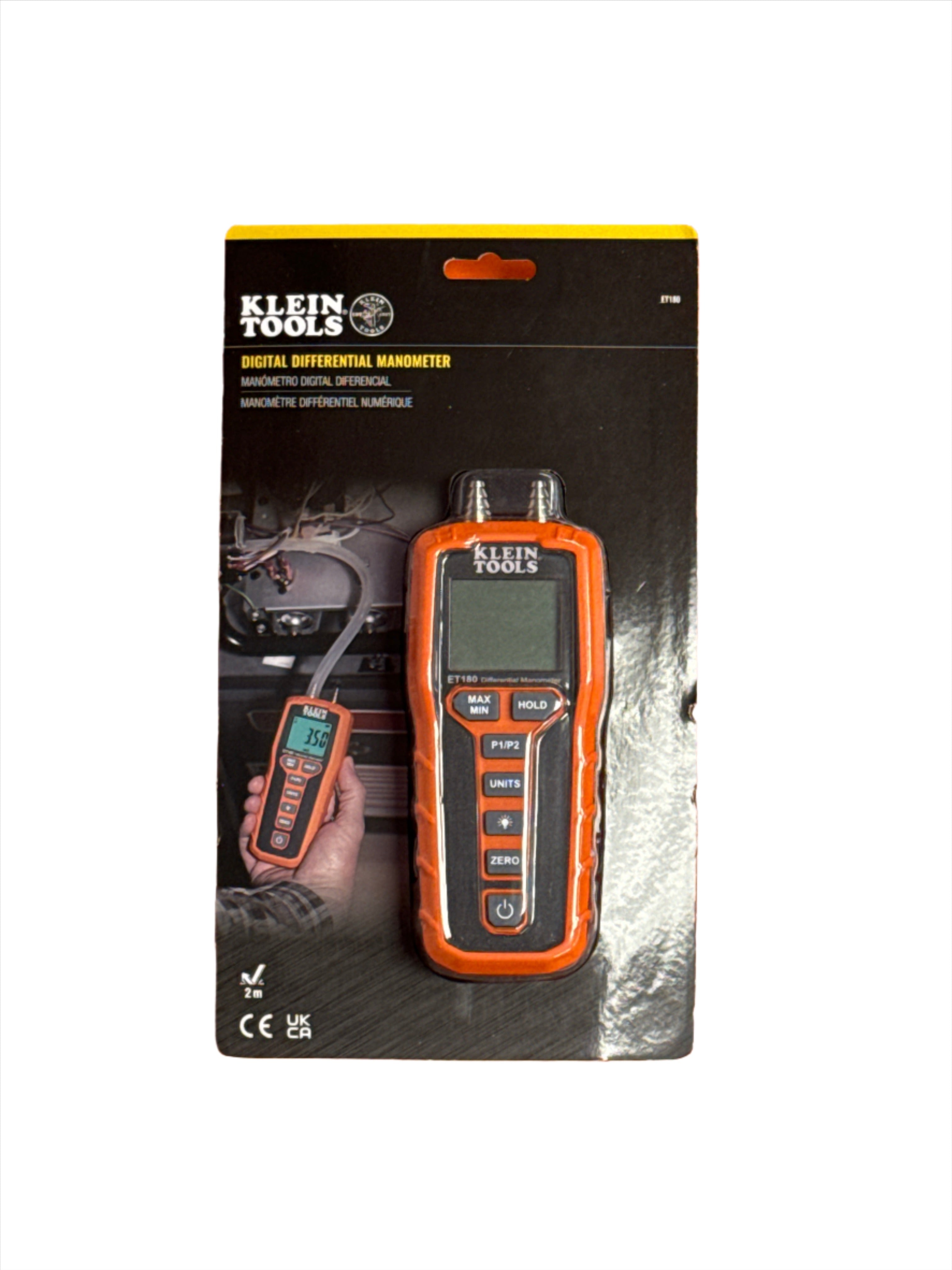 ET180 - Digital Differential Manometer – QR Supply House